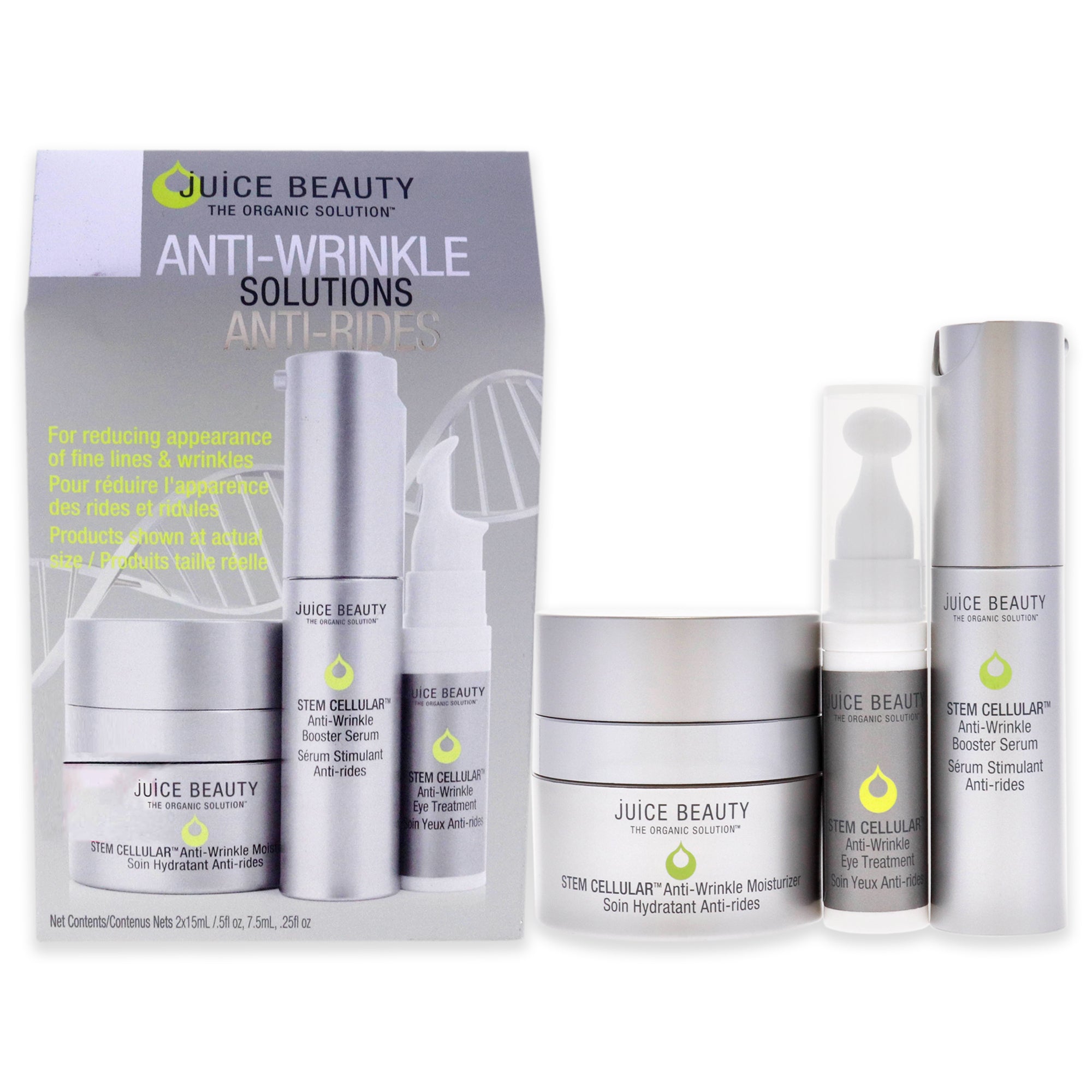 Juice Beauty Stem Cellular Anti-Wrinkle Solutions Kit ...